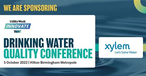 Xylem Water Solutions Uk And Ireland On Linkedin Drinkingwaterquality