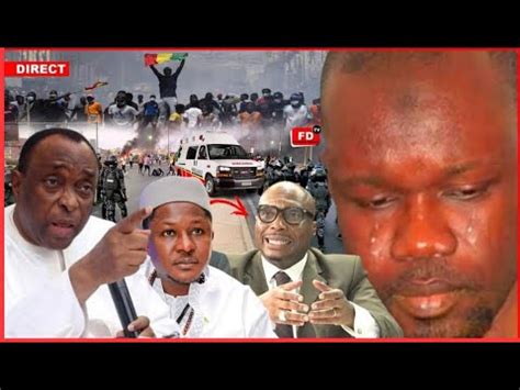 Urgent Le père de Barth Jean Paul Diaz attaque la décision contre Sonko Cheikh Bara est
