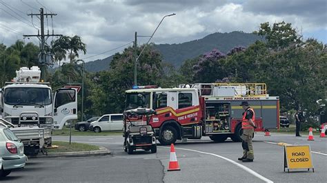 Cape Tribulation Explosion Ambulance And Firefighters On Scene Of Fire