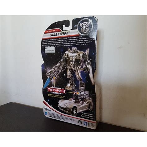 Transformers Dark Of The Moon Dotm Mechtech Deluxe Class Sideswipe