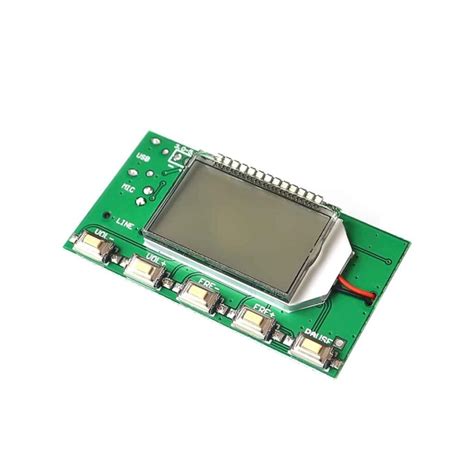 Dsp Pll 87 108mhz Stereo Fm Transmitter Module Digital Lcd Display Wireless Microphone Board
