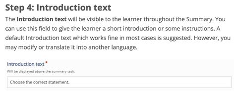 Summary Tangerine Tech Guide H5P
