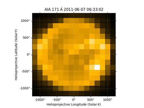 Resampling Maps — Sunpy 700dev35 Documentation