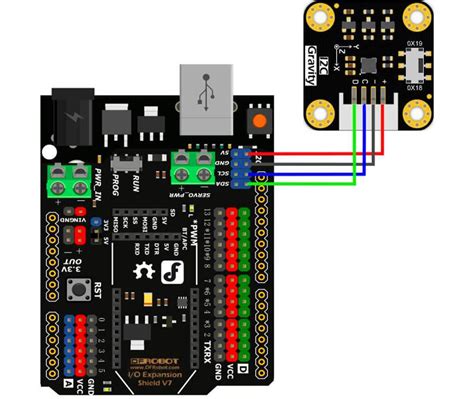 Gravity I2c Lis331hh Triple Axis Accelerometer The Pi Hut