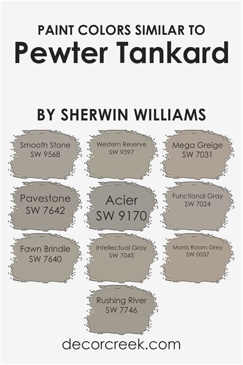 Pewter Tankard Sw 0023 Paint Color By Sherwin Williams Decorcreek