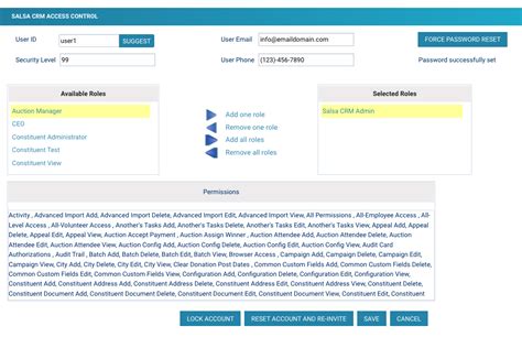 Remove Crm Users Salsa Knowledgebase