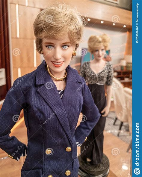 Plastic Doll Representing Princess Diana Stock Image Image Of