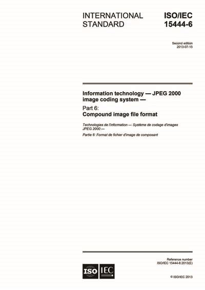 ISO IEC 15444 6 2013 Information Technology JPEG 2000 Image Coding System Part 6 Compound
