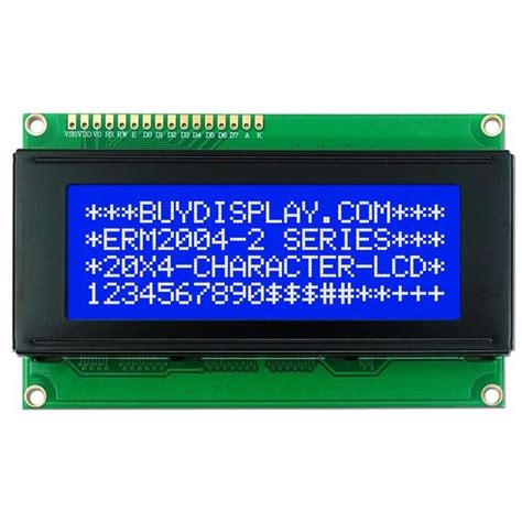 Jual Lcd 2004 Lcd Arduino 20 X 4 Biru Kuning Tulisan Putih 20x4 Character Display Bisa Tambah