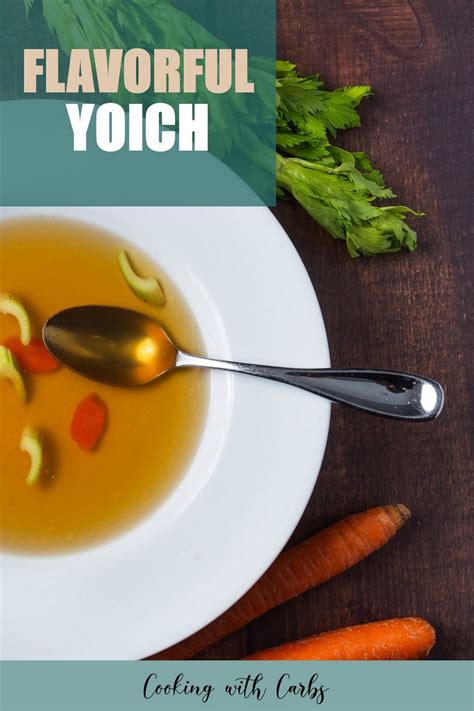 Flavourful Goldena Yoich Golden Chicken Broth Cooking With Carbs