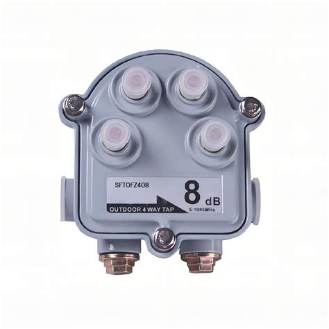 5 1000mhz Outdoor Coaxial Cable Splitter 4 Way Catv Splitter For Catv