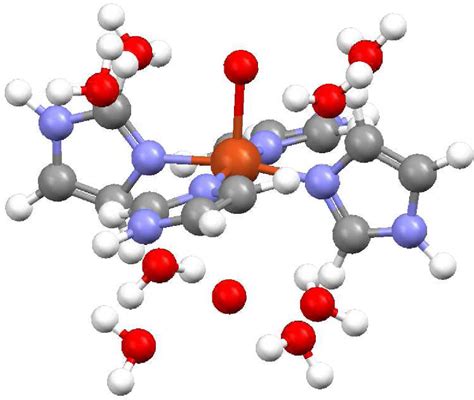 Figure 1 From The Xas Model Of The Copper Ii Imidazole Complex Ion In