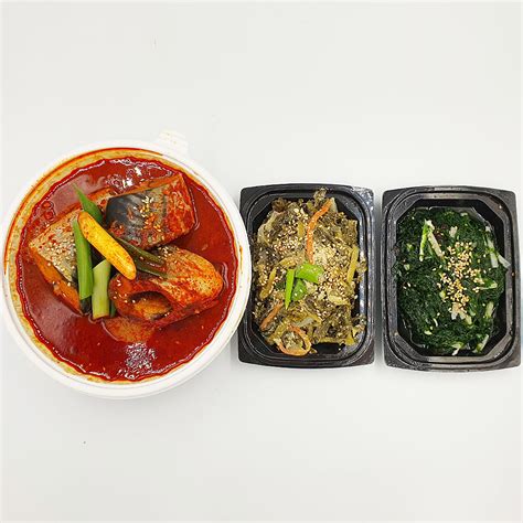 고등어조림 한상차림 1인분 중동 서가네반찬 배민 장보기∙쇼핑