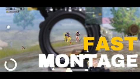 Fast Pubg Mobile Montage Youtube