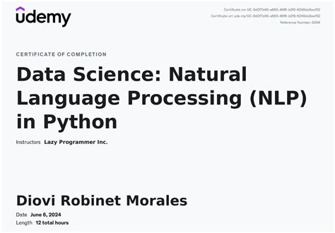 Diovi Robinet On Linkedin Datascience Nlp Python Learning