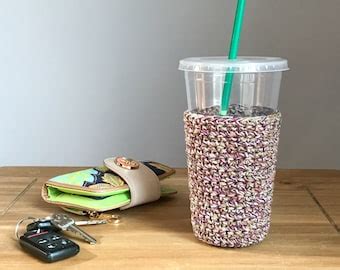 Coffee Sleeve Crochet Coffee Cozy Crochet Coffee Sleeve