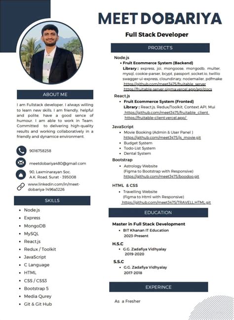 Meet Dobariya On Linkedin I Am Looking For A Job In Full Stack As A