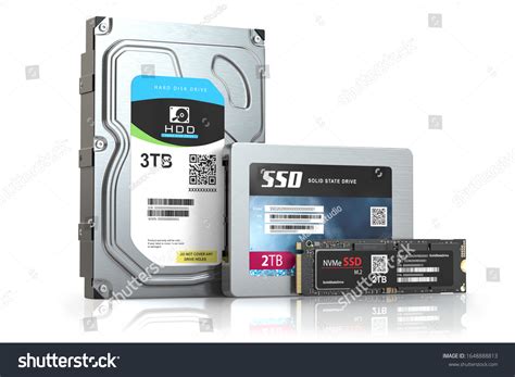 Hard Disk Drive Hdd Solid State Stock Illustration 1648888813