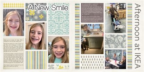Digital Scrapbook Layout Template Pack For Photoshop No Reimer Reason