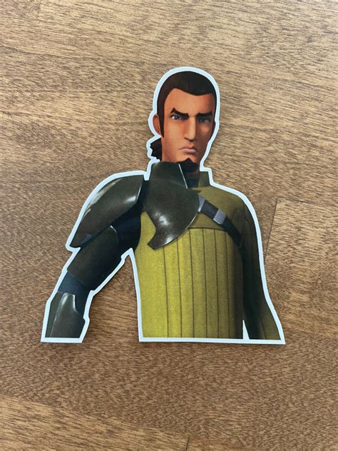 Kanan Jarrus Sticker Set Of 3 Etsy
