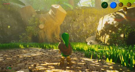The Legend Of Zelda Ocarina Of Time Unreal Engine 5 Remake New Video Showcases Lumen Improvements