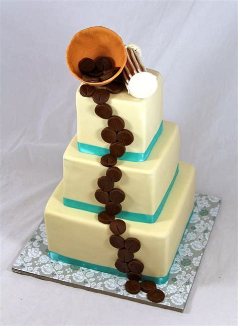 Nigerian Engagement Cake Decorated Cake By Soods CakesDecor