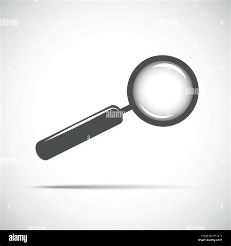 Magnifying Glass Searching Looking For Information Vector Illustration