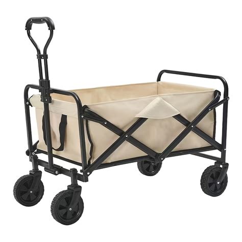 1 pc collapsible folding outdoor utility wagon cart with cover bag