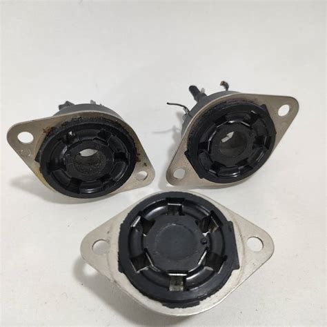 Yahooオークション S41zs 古い 真空管 ソケット Amphenol まとめ売