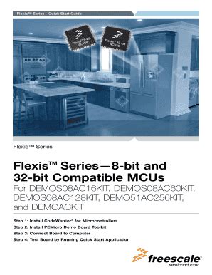 Fillable Online Quick Start Guide Freescale Semiconductor Fax Email Print PdfFiller