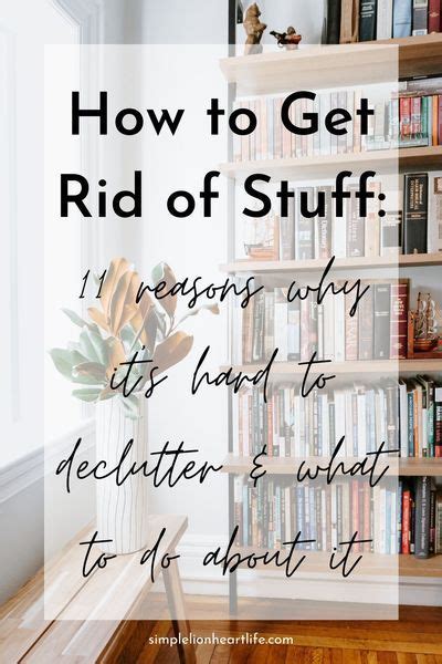 Letting Go Of Clutter Artofit