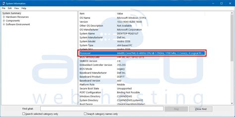how to check how many cores your processor has on the windows server