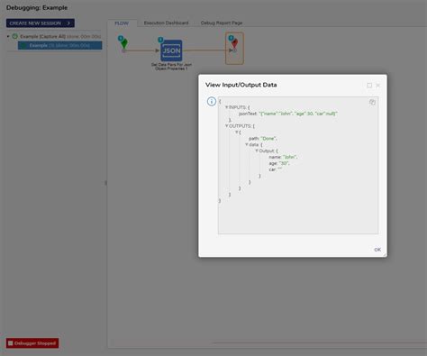 Get Data Pairs For Json Object Properties