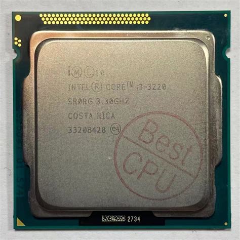 Intel Core I3 2100 I3 2120 I3 3220 I3 3240 I3 3225 I3 3245 Lga 1155 Pin H61 B75 P77 Motherboard