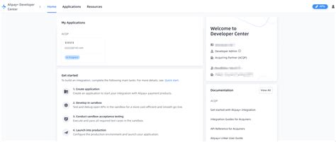 Capabilities Alipay Partner Workspace User Guide Alipay Docs