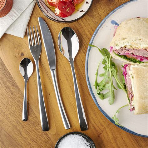 Italian 4 Piece Stainless Steel Elegant Flatware Set