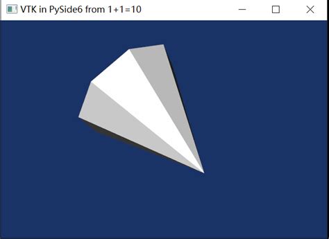 Pyside6下vtk小记 — 1110 Pyside6下vtk小记 — 1110