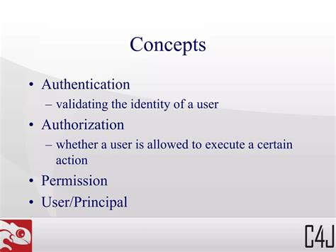 octopus framework permission based security framework for java ee ppt