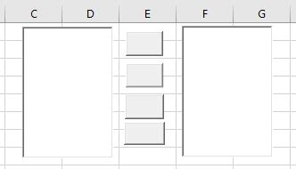 How To Quickly Move Items Between Two List Boxes In Excel