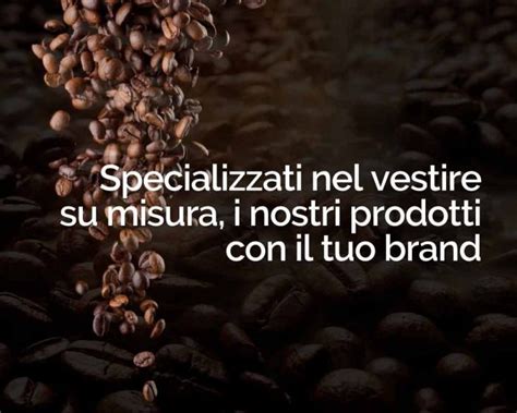 NeroNobile Caffè | Vestiamo su misura i nostri prodotti con il tuo brand!