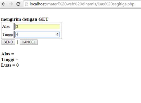 Cara Membuat Luas Segitiga Menggunakan Php Dan Html Septian Tri Narko S