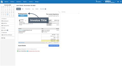 Managing The Title Of The Booking Invoice Layout Checkfront