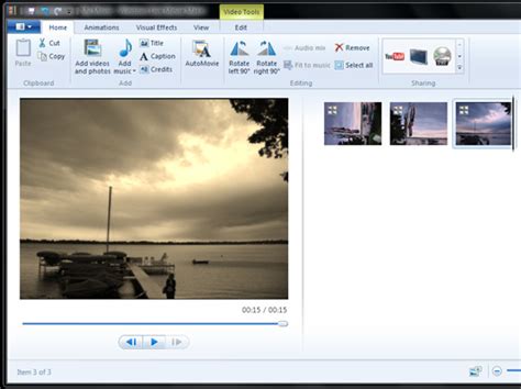How To Add Visual Effects To A Video Using Windows Live Movie Maker Dummies