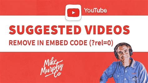 YouTube Remove Suggested Videos In Embed Code YouTube