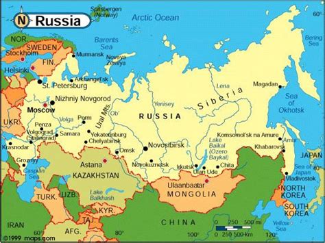 Russian Countries Map Map Of Russian Countries Eastern Europe Europe