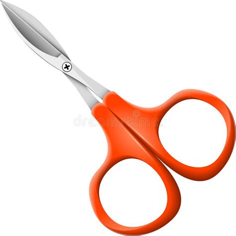 Small Metal Scissors Stock Vector Illustration Of Sharp 65851305