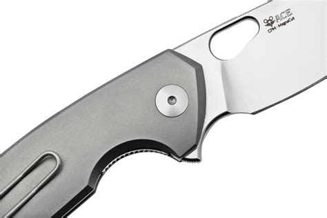 Giantmouse Ace Tribeca Tri Ti Satin Magnacut Titanium Pocket Knife Advantageously Shopping