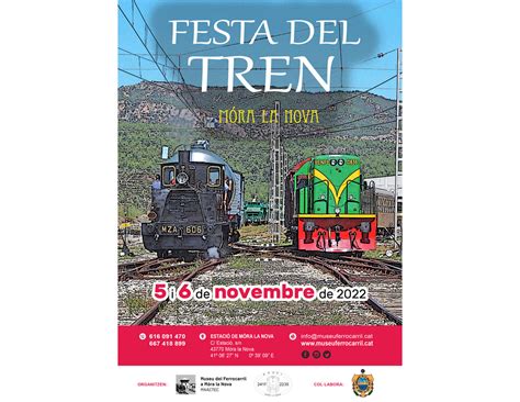Arriba a Móra la Nova la Festa del Tren 2022 Institut Ramon Muntaner