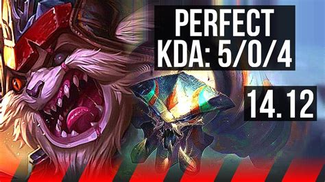 KLED Vs SKARNER TOP 5 0 4 1700 Games EUW Master 14 12 YouTube