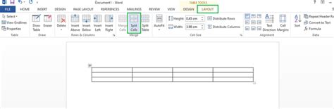 Working With Tables In MS Word GeeksforGeeks